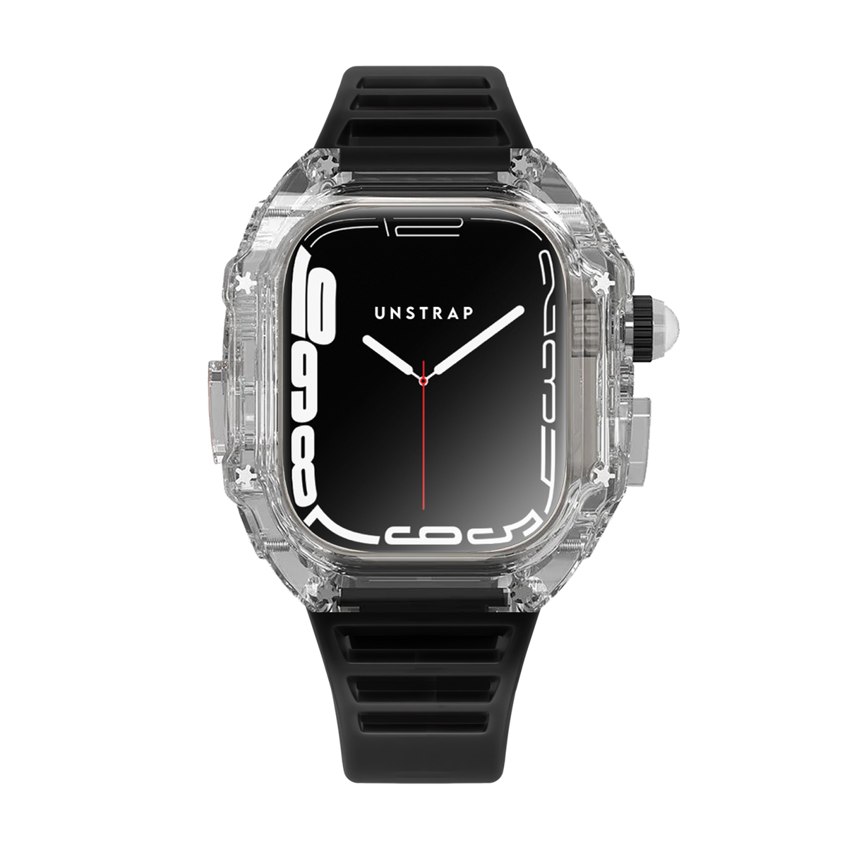 Rubber Apple Watch Clear Kyoto Case Band ⌚ Unstrap